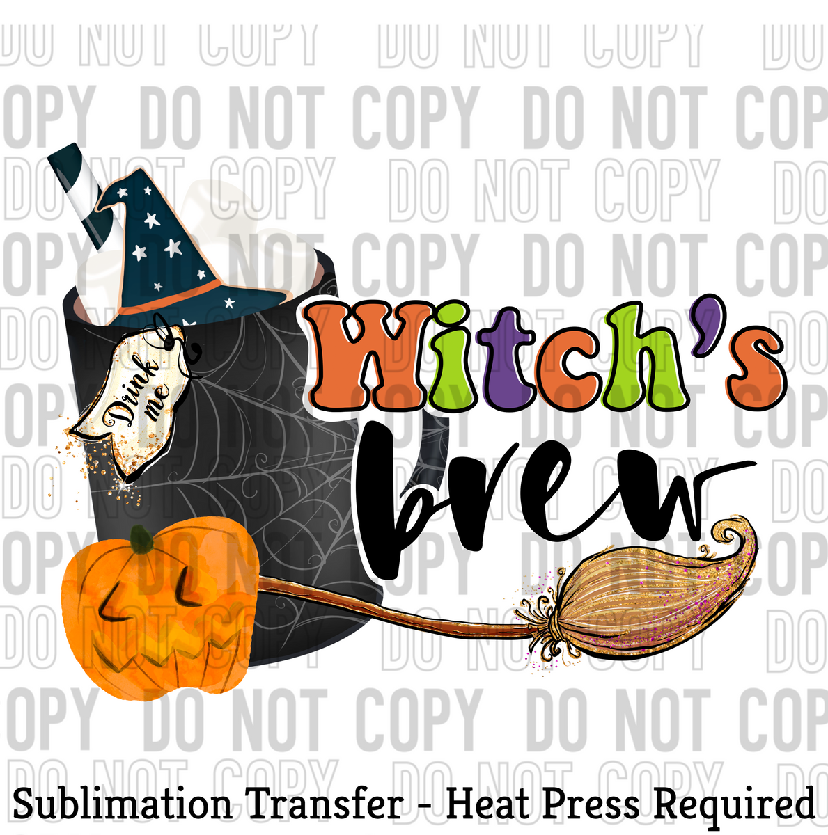 Witches Brew Sublimation Transfer – Rusty Rocker