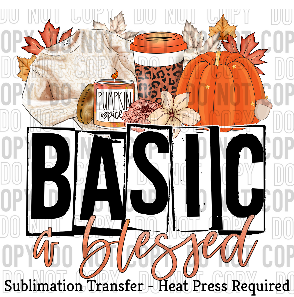 Basic and Blessed Sublimation Transfer – Rusty Rocker